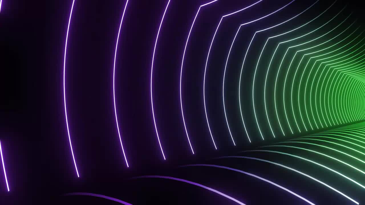 Stock Video Neon Waves Vj Loop Live Wallpaper - DesktopHut