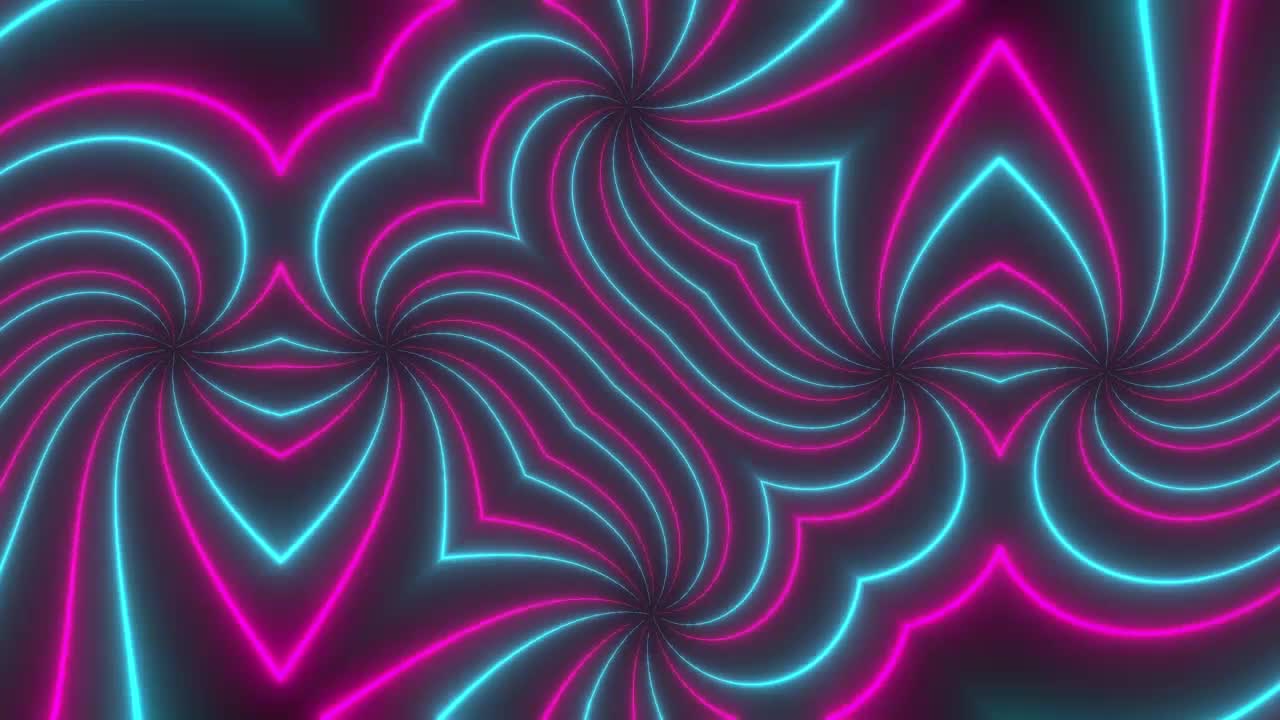 Video Stock Pink And Blue Abstract Lights Vj Loop Live Wallpaper Free