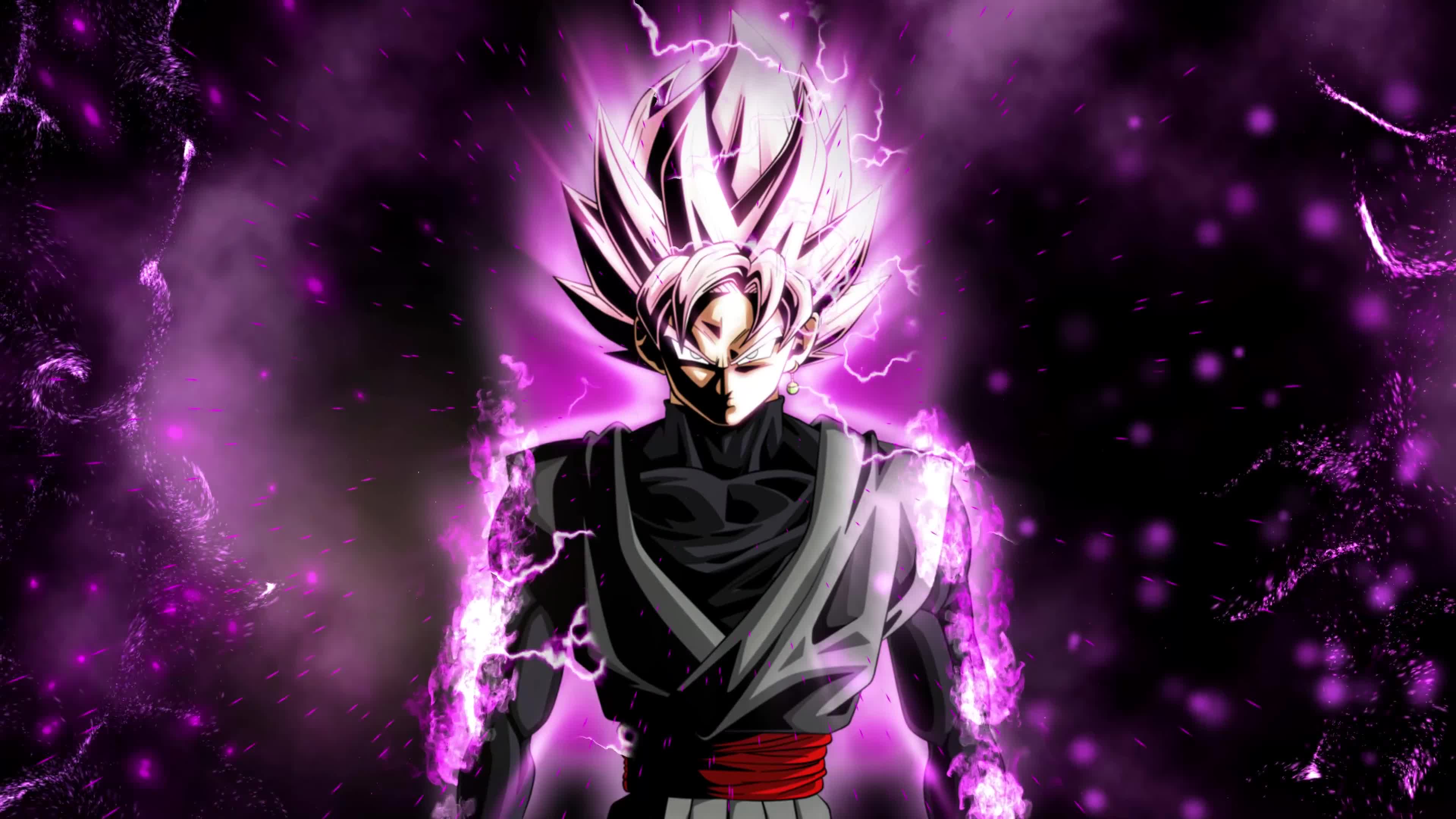 Zamasu Goku Black 4K Live Wallpaper Free Animated Desktop Background