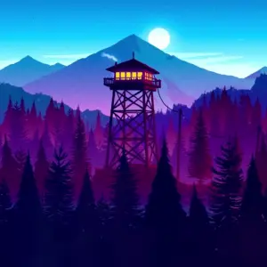 Firewatch Live Wallpapers and More | DesktopHut